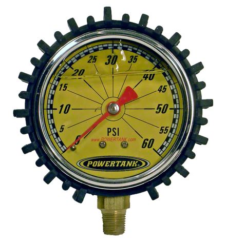 Power Tank Bronco Sport Replacement Liquid Analog Tire Inflator Gauge ...