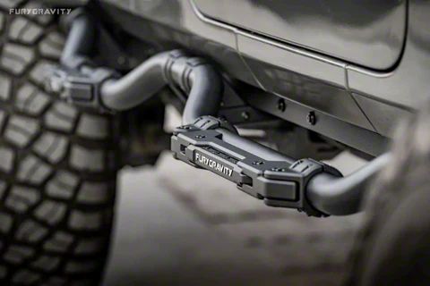 Jeep Wrangler Awaken Series Aluminum Drop Steps; Black (18-24 Jeep ...