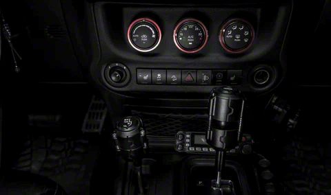 Jeep Wrangler Awaken Series Shift Knob Handle; Black (18-24 Jeep ...