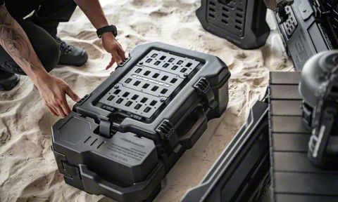 Jeep Wrangler Fury Series Integrated Camping Equipment System; Black ...