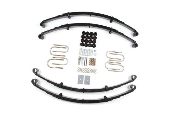 Zone Offroad Jeep Wrangler 2-Inch Leaf Spring Suspension Lift Kit with ...
