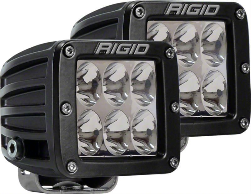 Rigid Industries Titan XD D-Series LED Pod Lights; Amber Driving Beam ...