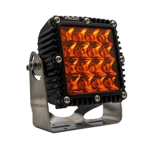 Rigid Industries Jeep Gladiator Q-Series LED Light with Amber PRO Lens ...