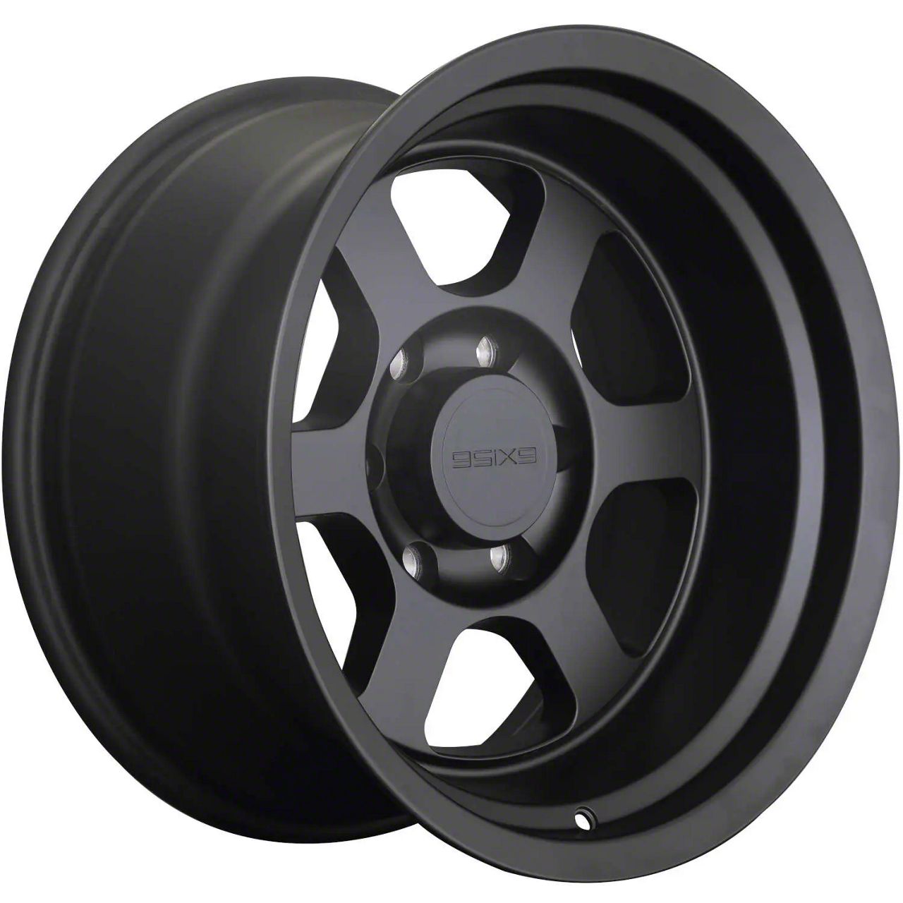 9Six9 Wheels Jeep Wrangler SIX-1 Deep Matte Black Wheel; 17x8.5 9001D ...