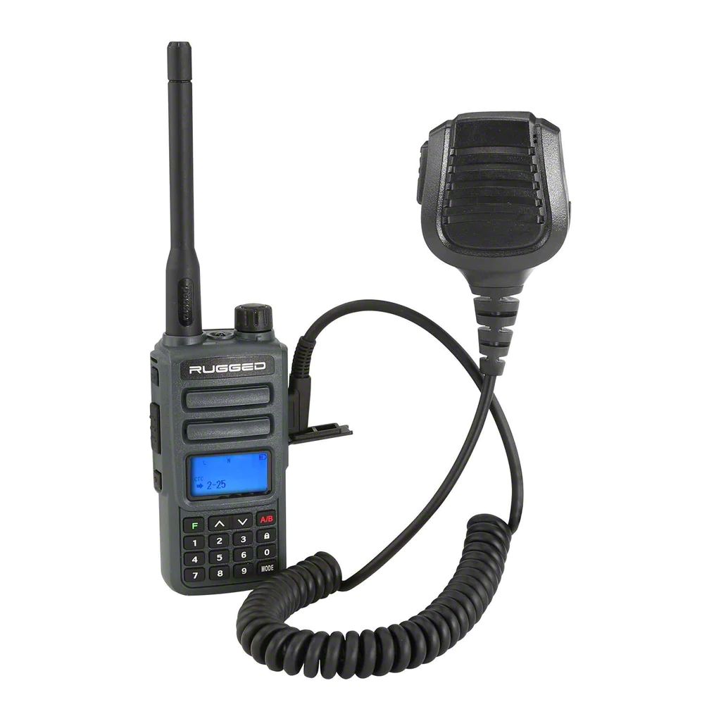 Rugged Radios Jeep Wrangler GMR2 GMRS and FRS Two Way Handheld Radio ...