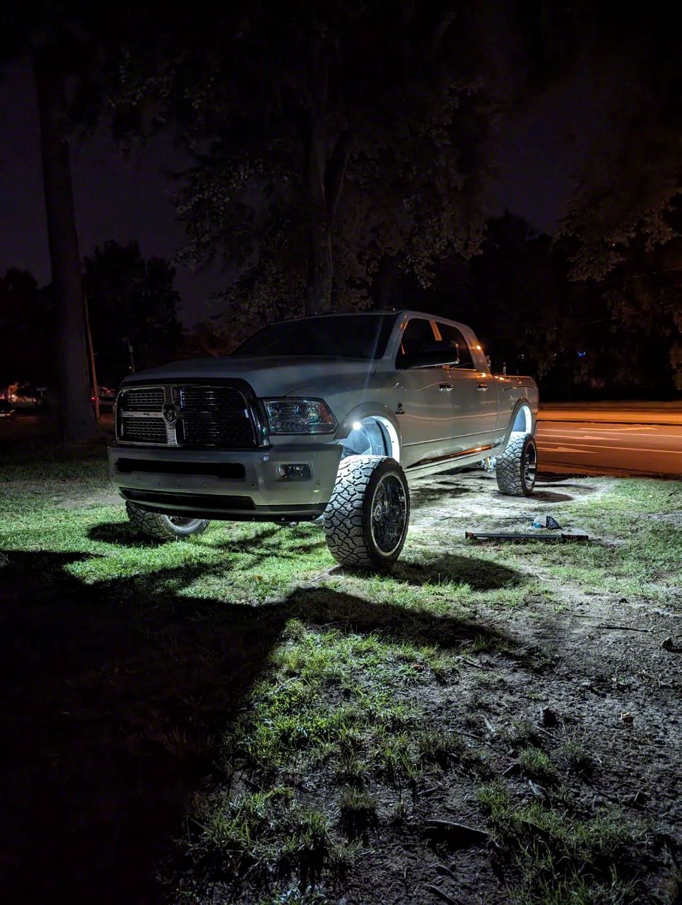 Black Flag Lighting Toyota 4-Runner 104 LED Chip Pure White Rock Lights ...