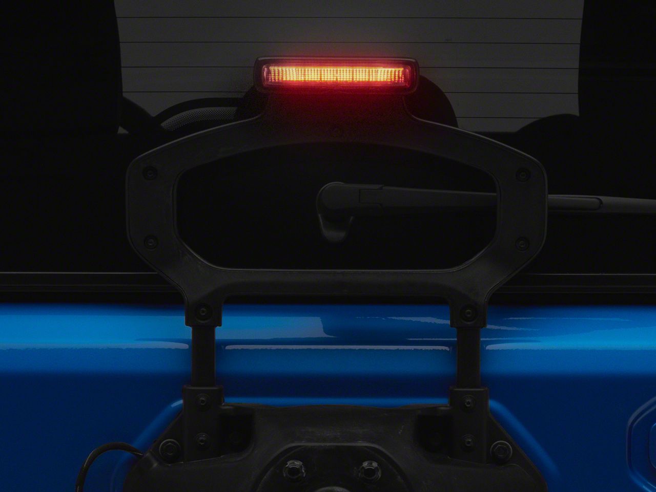 RedRock Jeep Wrangler Third Brake Light Cover; Smoked J189613 (18-24 ...