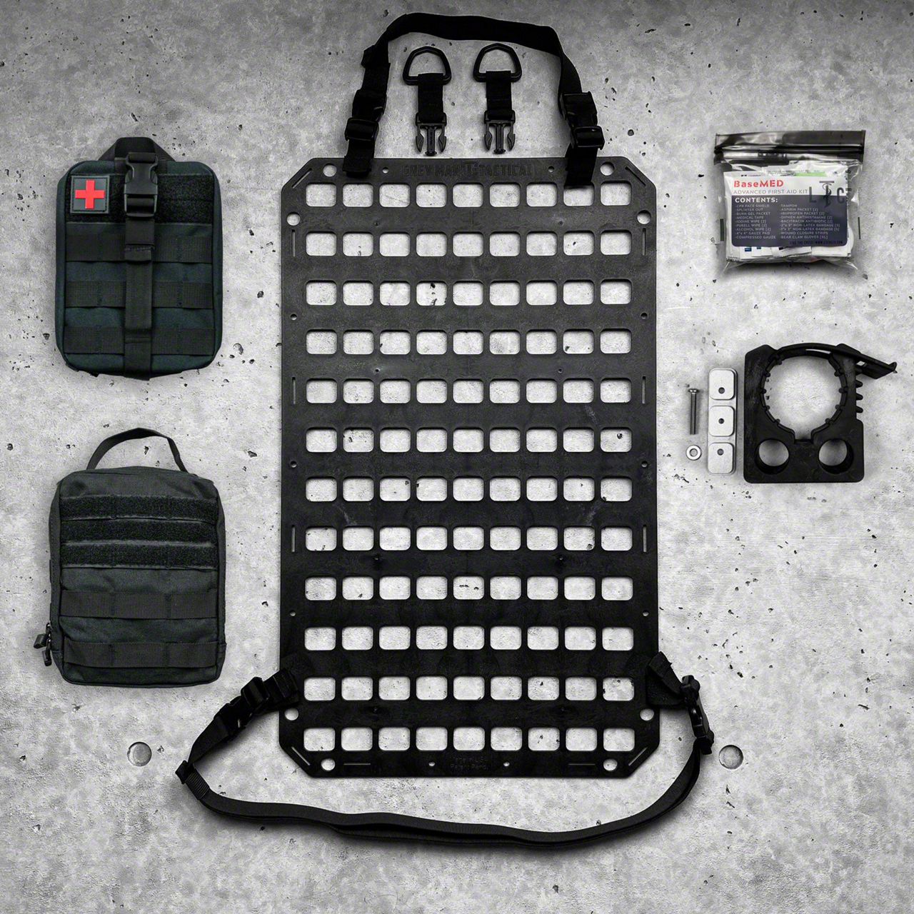Grey Man Tactical Titan XD Vehicle Seatback RMP MOLLE Panel Package ...