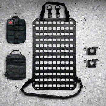 Grey Man Tactical Titan Vehicle Seatback RMP MOLLE Panel Package with ...
