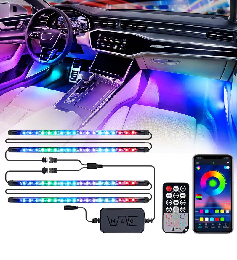 Jeep Wrangler Celestial Dream Series RGB LED Interior Light Set with ...