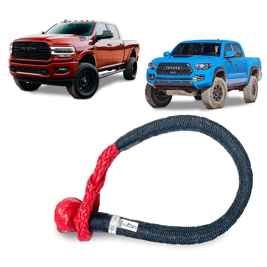 Yankum Ropes Frontier 3/8-Inch x 10-Inch Heavy Duty Braided Jacket Soft ...