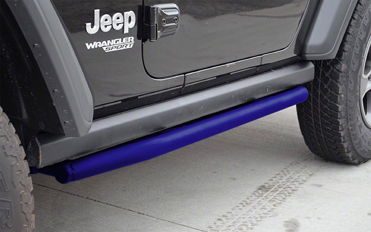 ACE Engineering Jeep Wrangler Rock Sliders; Southwest Blue J0055038 (18 ...