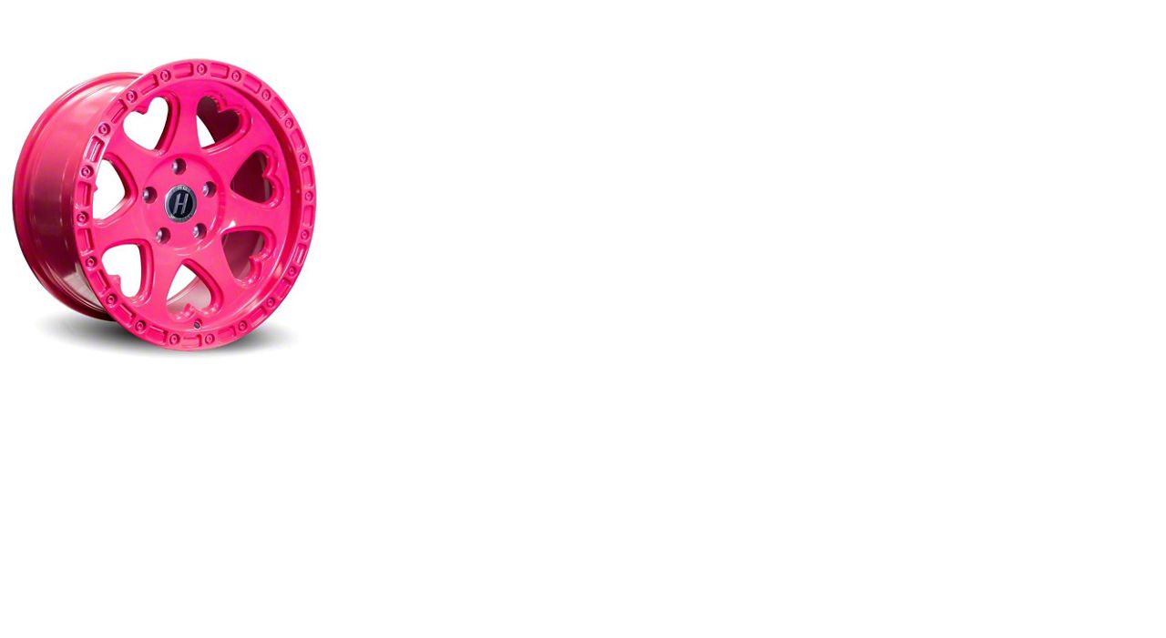 Heritage Wheel Jeep Wrangler KOKORO-OR Pink Wheel; 17x9 ...
