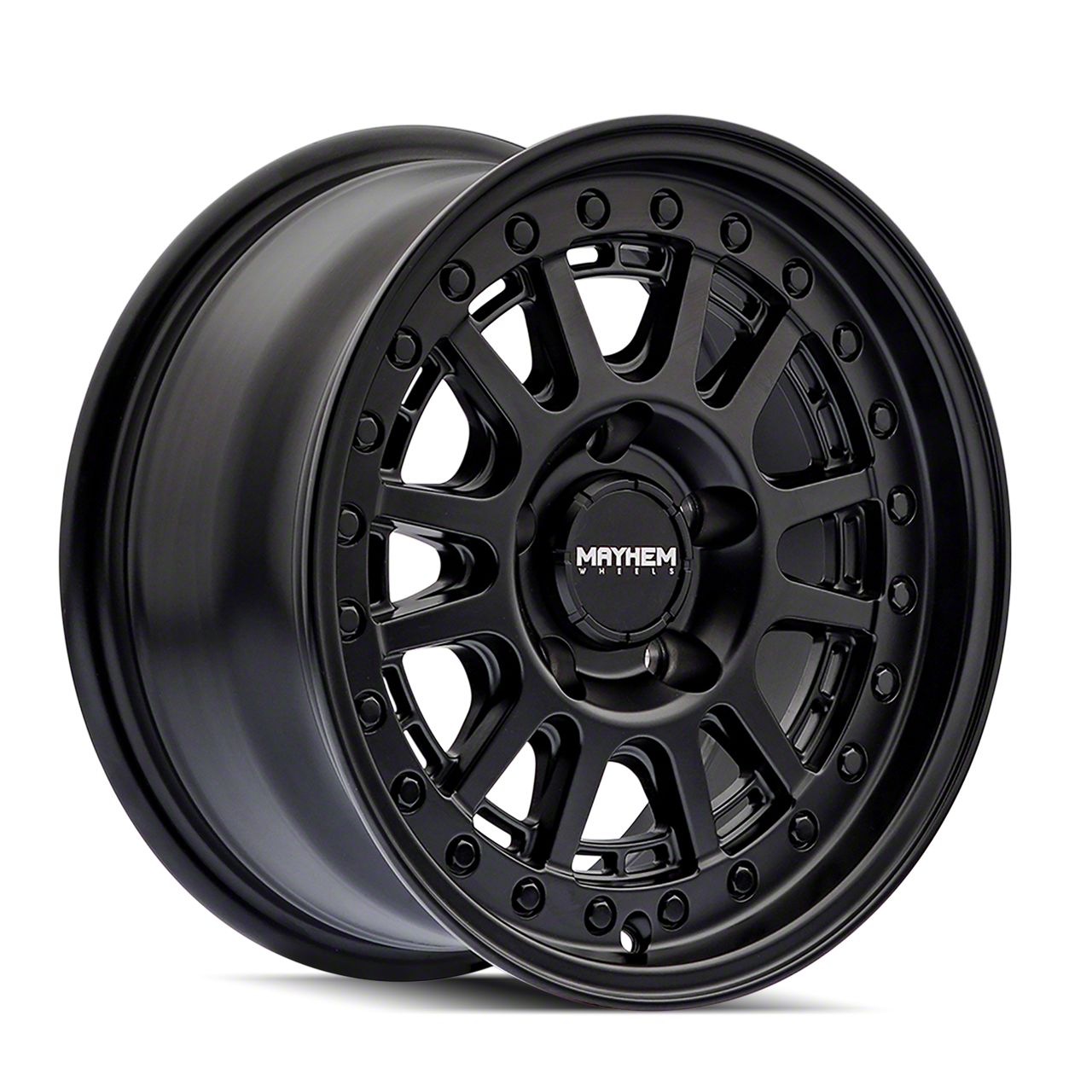Mayhem Wheels Jeep Wrangler Compass Matte Black Wheel; 18x9 8305-8973MB ...