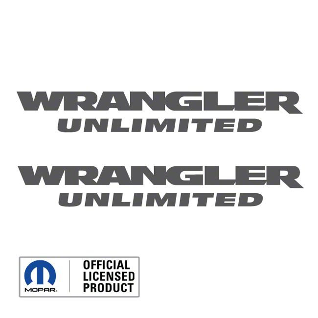 Jeep JL Stickers & Vinyl Decals for Wrangler (2018-2024) | ExtremeTerrain