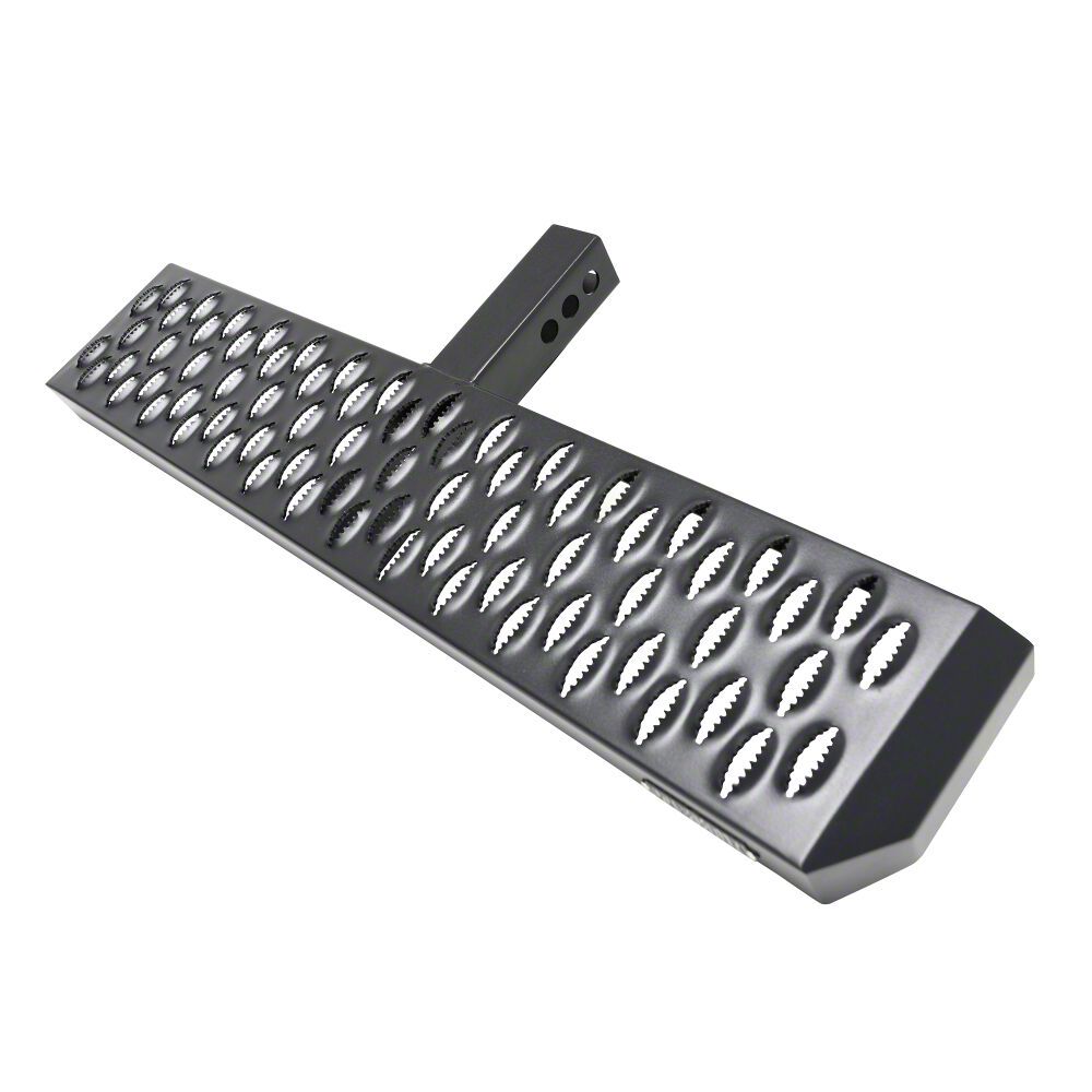 Jeep Gladiator 2-Inch Receiver Grate Steps Hitch Step; Textured Black ...