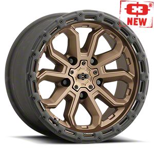 Vision Off-Road Jeep Gladiator Korupt Satin Bronze Wheel; 17x9 405 ...