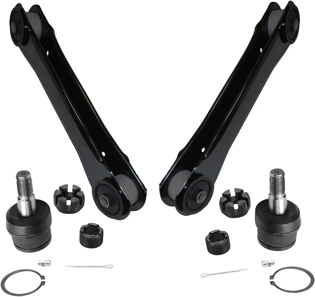 Jeep Wrangler Front Lower Control Arms with Ball Joints (97-06 Jeep ...