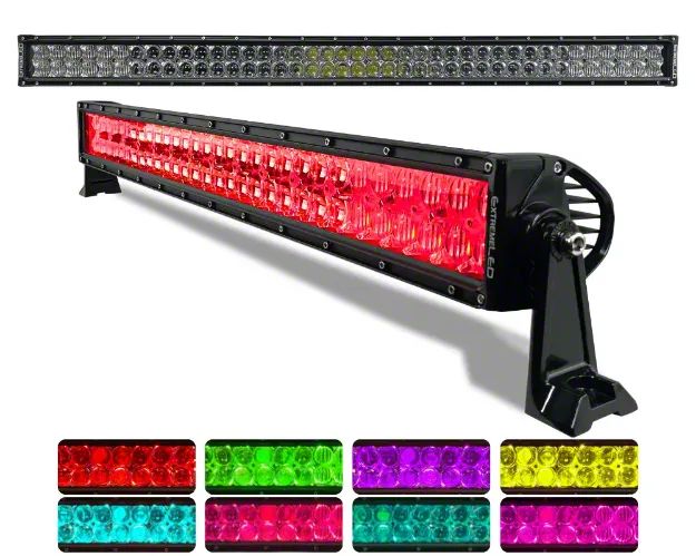 Extreme LED Frontier 40-Inch Extreme Series Dual Row RGB LED Light Bar ...