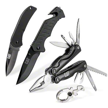 CAT Jeep Gladiator Multi-Tool and Folding Pocket Knife Set 980103 ...