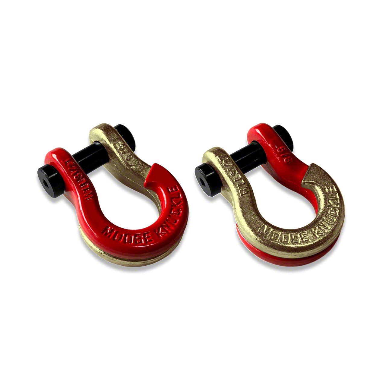 Moose Knuckle Offroad Jeep Wrangler Jowl Split Recovery Shackle 5/8 ...