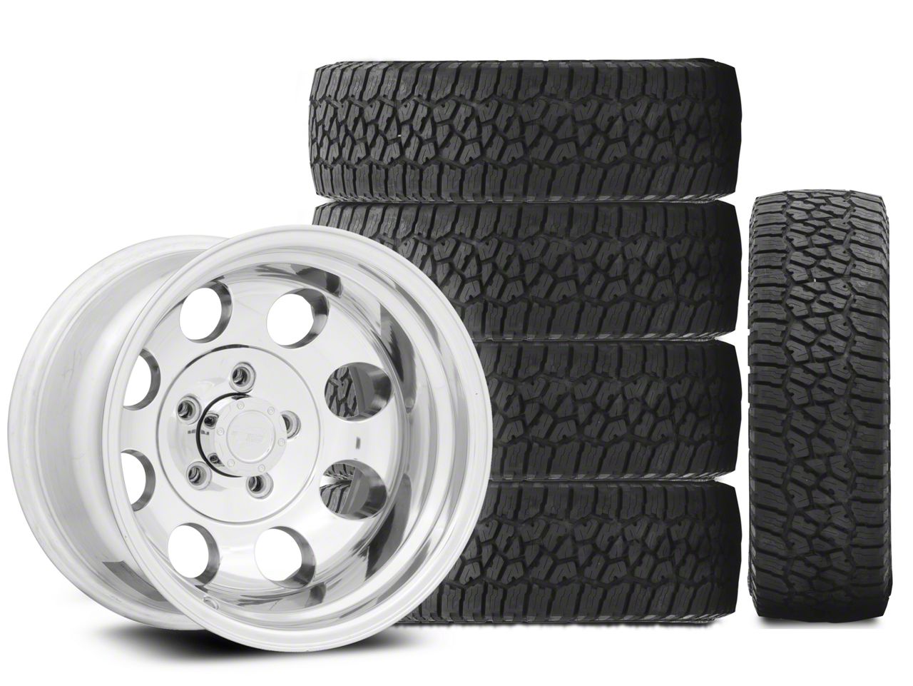 Jeep Wrangler 15x10 Pro Comp 69 Series Wheel & 33in Falken All-Terrain ...