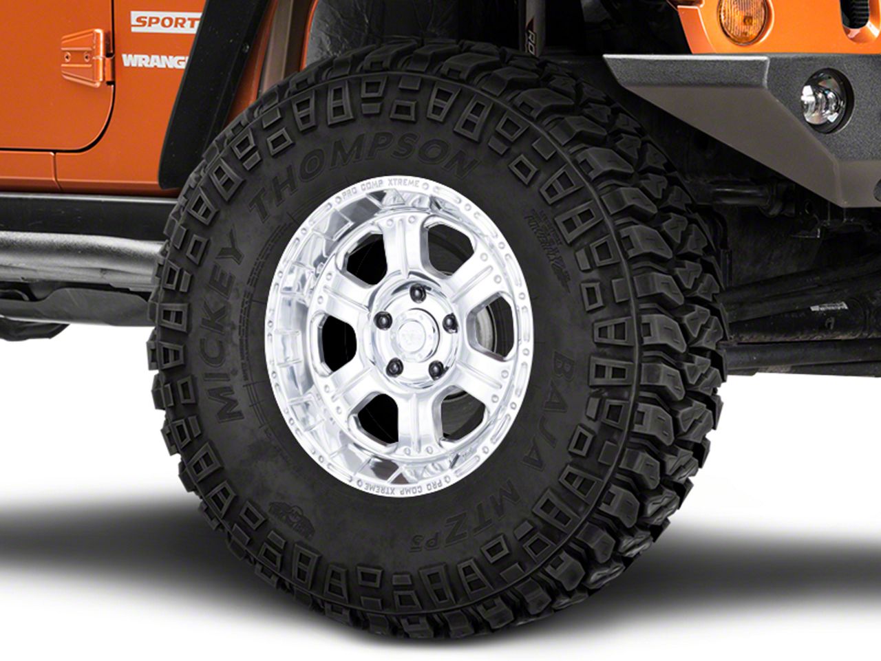 Pro Comp Wrangler Series 1089 Polished Wheel - 17x9 PXA1089-7973 (07-18 ...