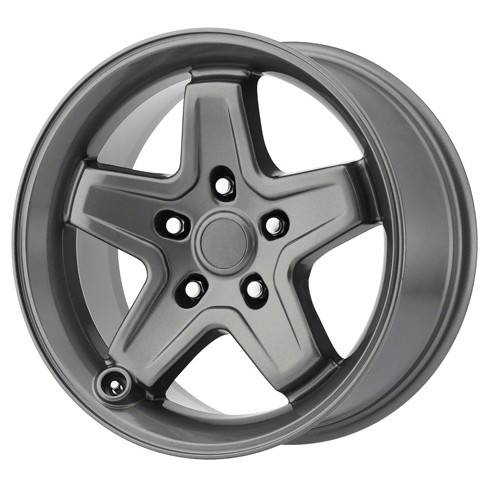 Performance Replicas Jeep Wrangler PR180 Argent Wheel; 17x8.5 180A ...