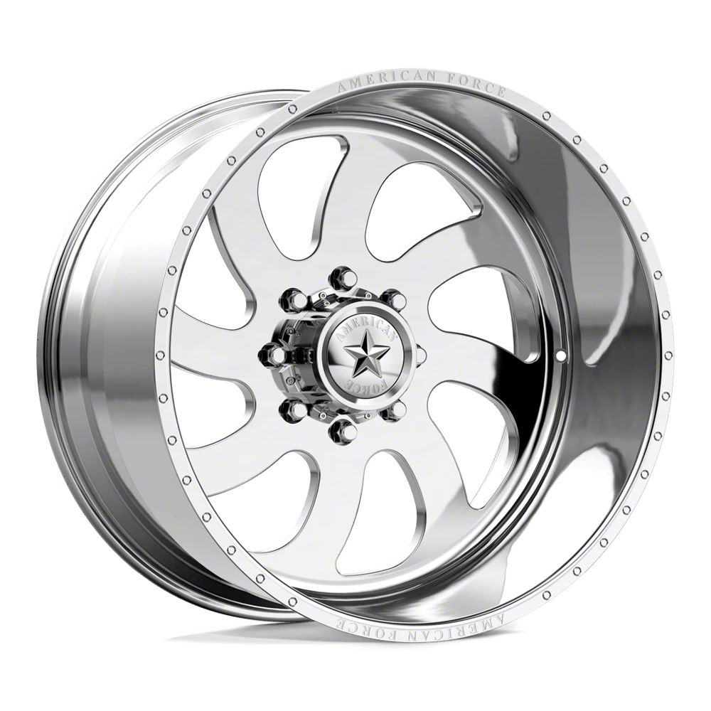 American Force Jeep Wrangler 76 Blade SS Polished Wheel; 22x10 ...