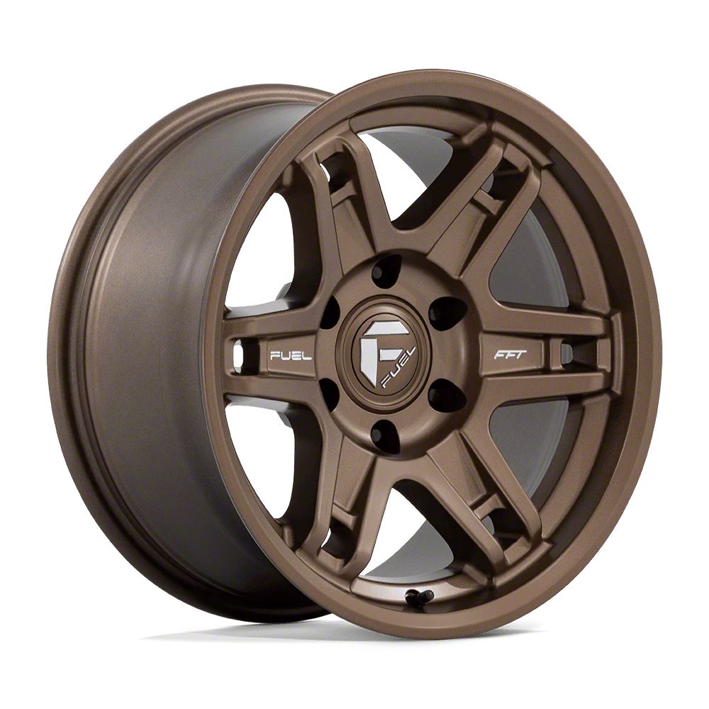 Fuel Wheels Jeep Grand Cherokee Slayer Matte Bronze Wheel; 18x8.5 ...