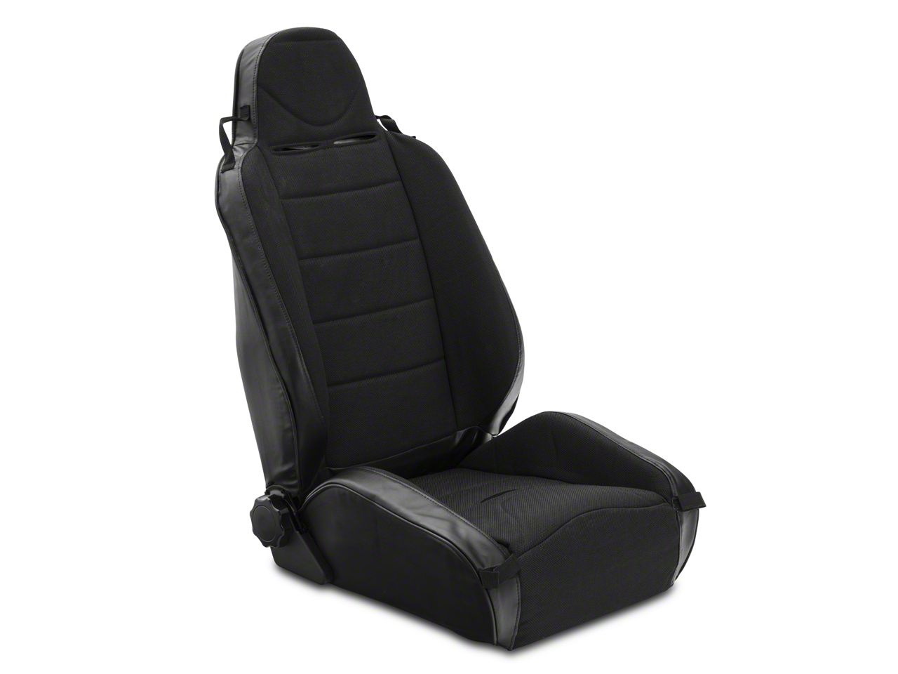 Rugged Ridge Jeep Wrangler RRC Reclining Racing Seat; Black 13406.15 ...