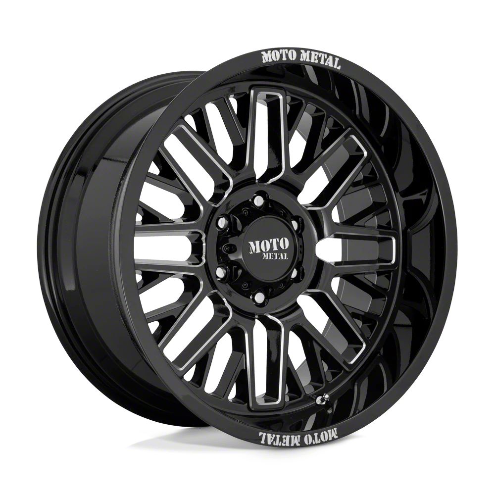 Moto Metal Jeep Grand Cherokee MO802 Gloss Black Milled Wheel; 20x9 ...