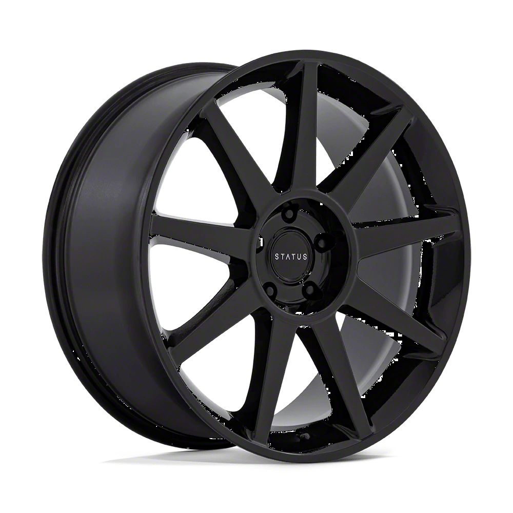 Status Jeep Wrangler Mammoth Gloss Black Wheel; 22x9.5 ST002BX22955030 ...