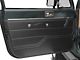 Jeep Wrangler Door Interior Trim Panel; Driver Side; Black (87-95 Jeep ...