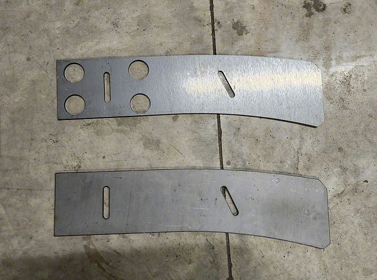 Outta Hand Fabrication Jeep Wrangler Front Frame Reinforcement Plates ...