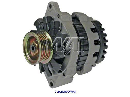 Jeep Wrangler Alternator; 74 Amp (87-90 2.5L Jeep Wrangler YJ)