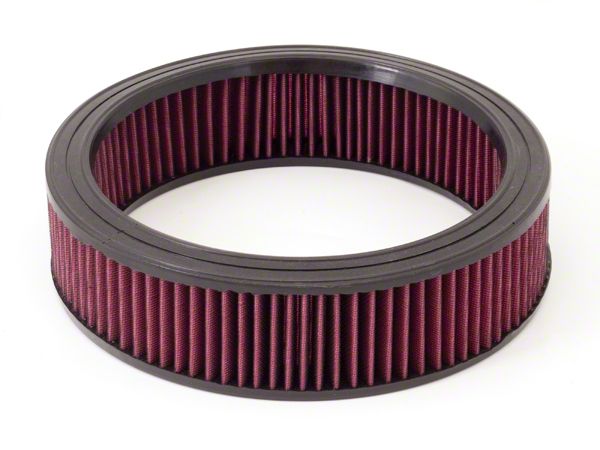 Rugged Ridge Jeep Wrangler Reusable Round Synthetic Air Filter 17751.02 ...