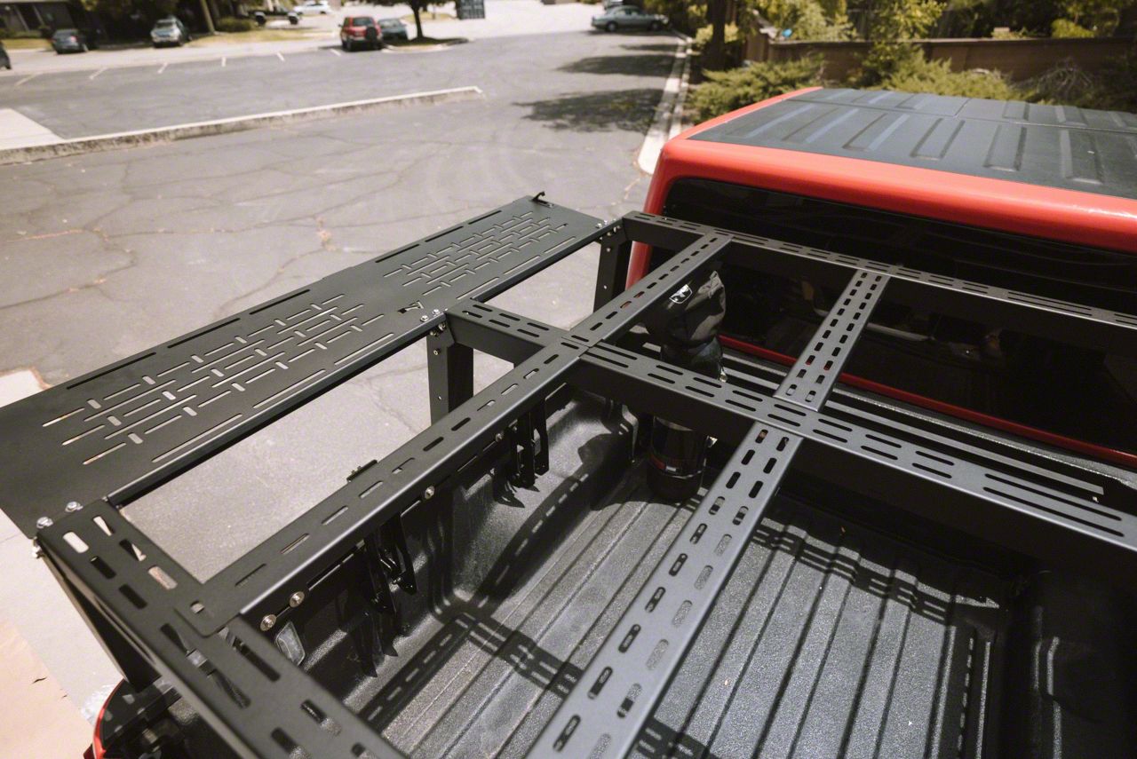 TrailRax Jeep Gladiator Gullwing Bed Rack Additional Cross Member ...