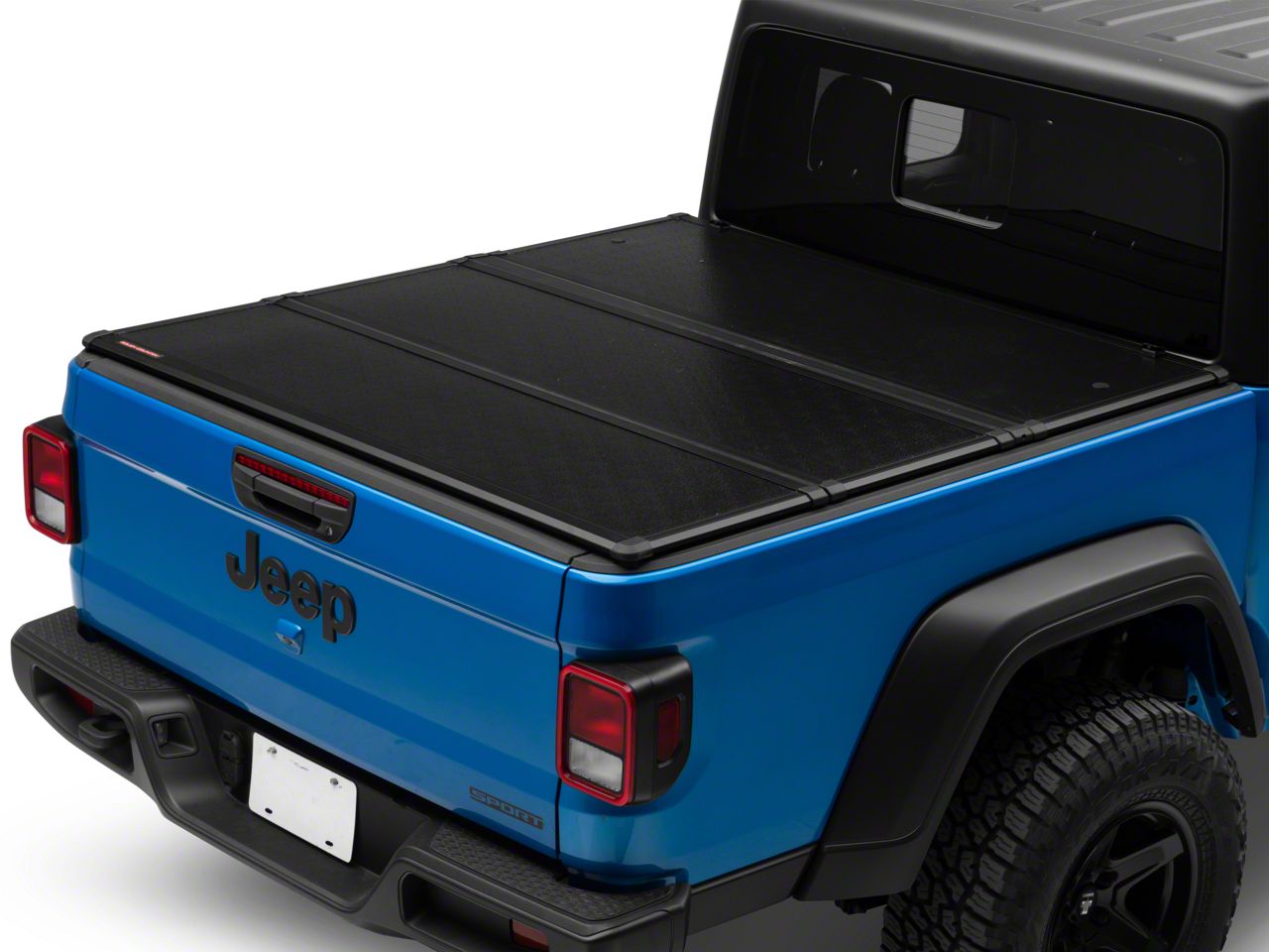 Rough Country Jeep Gladiator Hard Tri-Fold Tonneau Cover 45810550A (20 ...