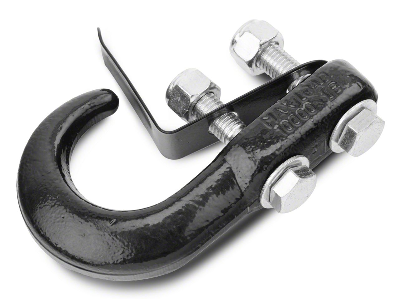 RedRock Jeep Gladiator Tow Hook; Black J167618 (Universal; Some ...