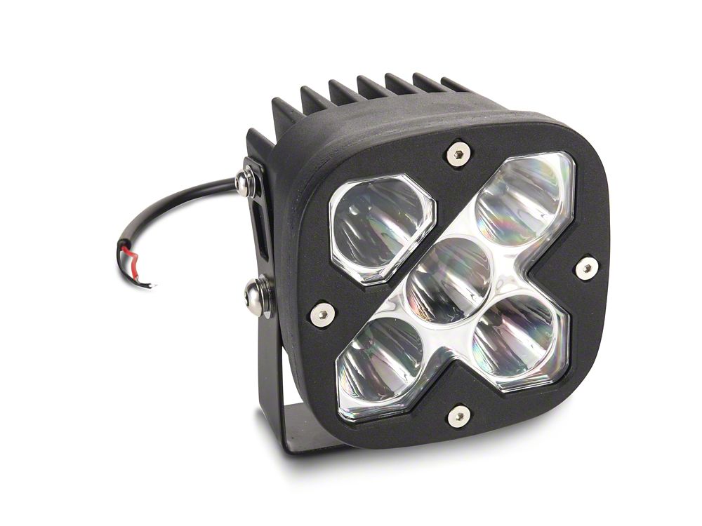Raxiom 4.25-Inch Square High-Powered LED Light | Raxiom