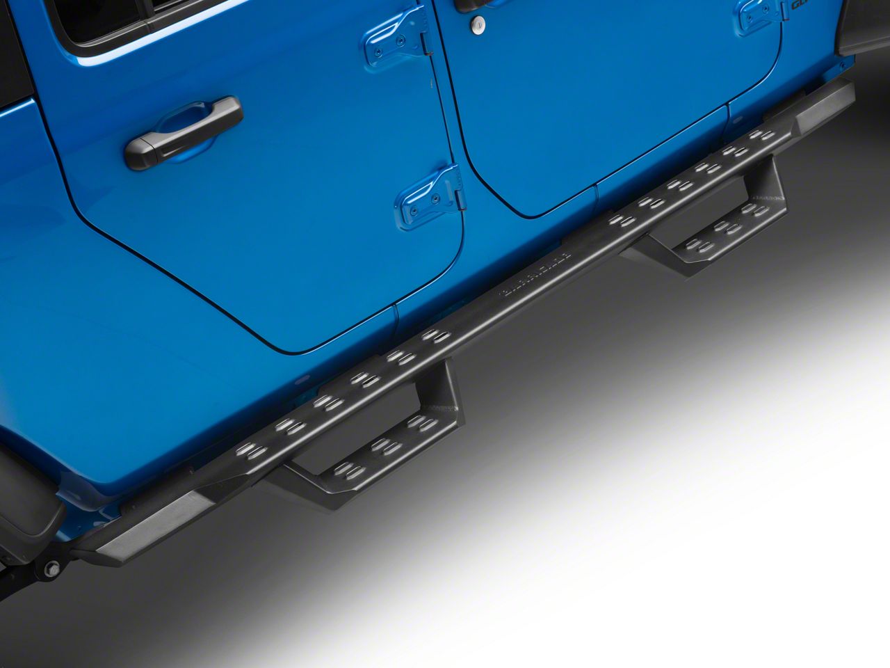Barricade Jeep Gladiator HD Overland Drop Side Step Bars JG20785 (20-23 ...