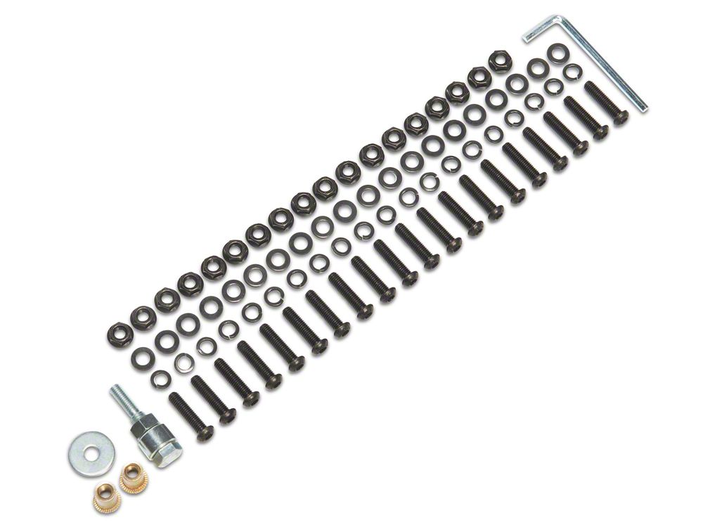 Barricade Replacement Fender Flare Hardware Kit for JG2216 Only (20-25 Jeep Gladiator JT ...