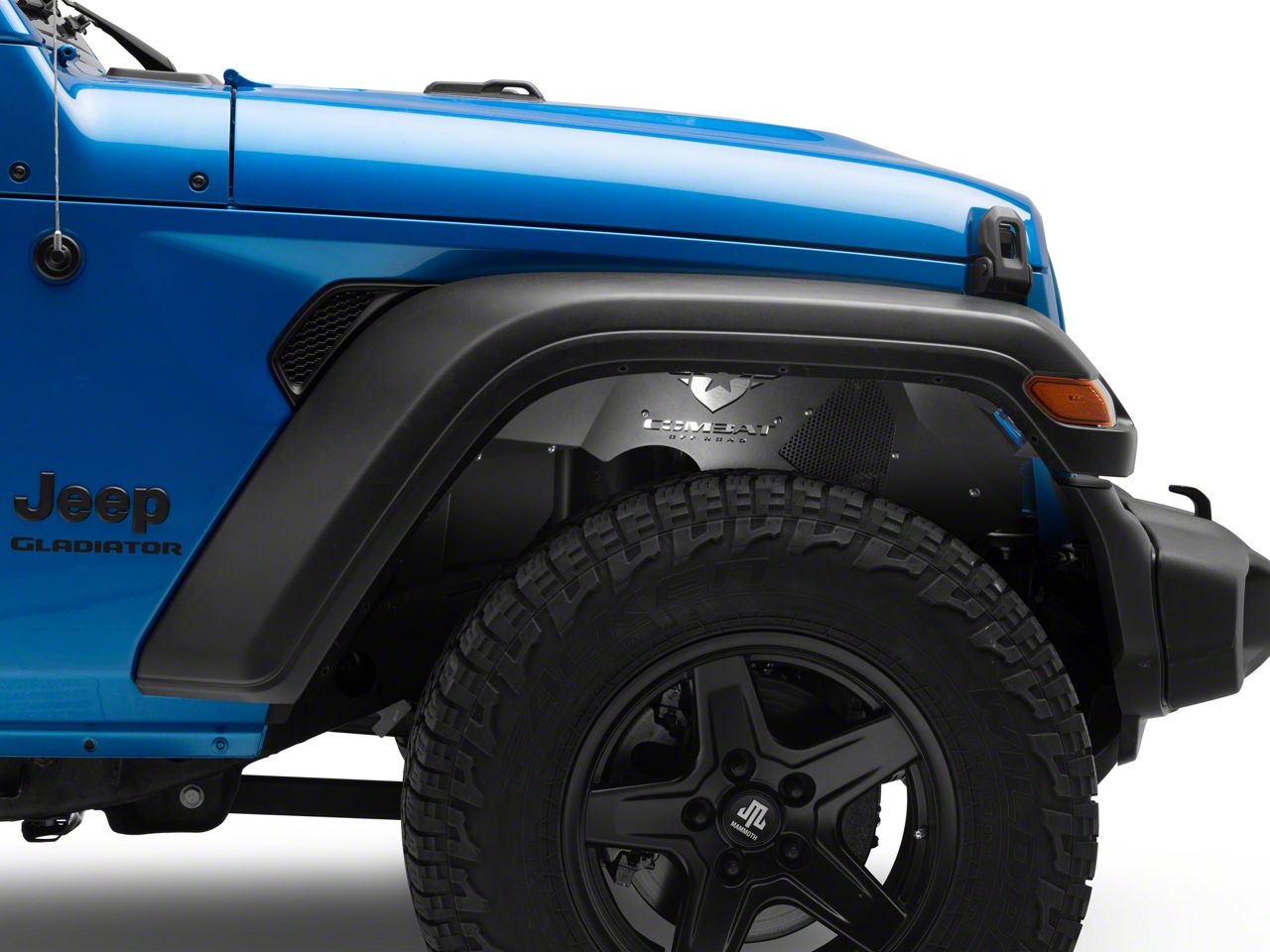 Combat Off Road Jeep Gladiator Battle Ready Aluminum Inner Fender Kit ...