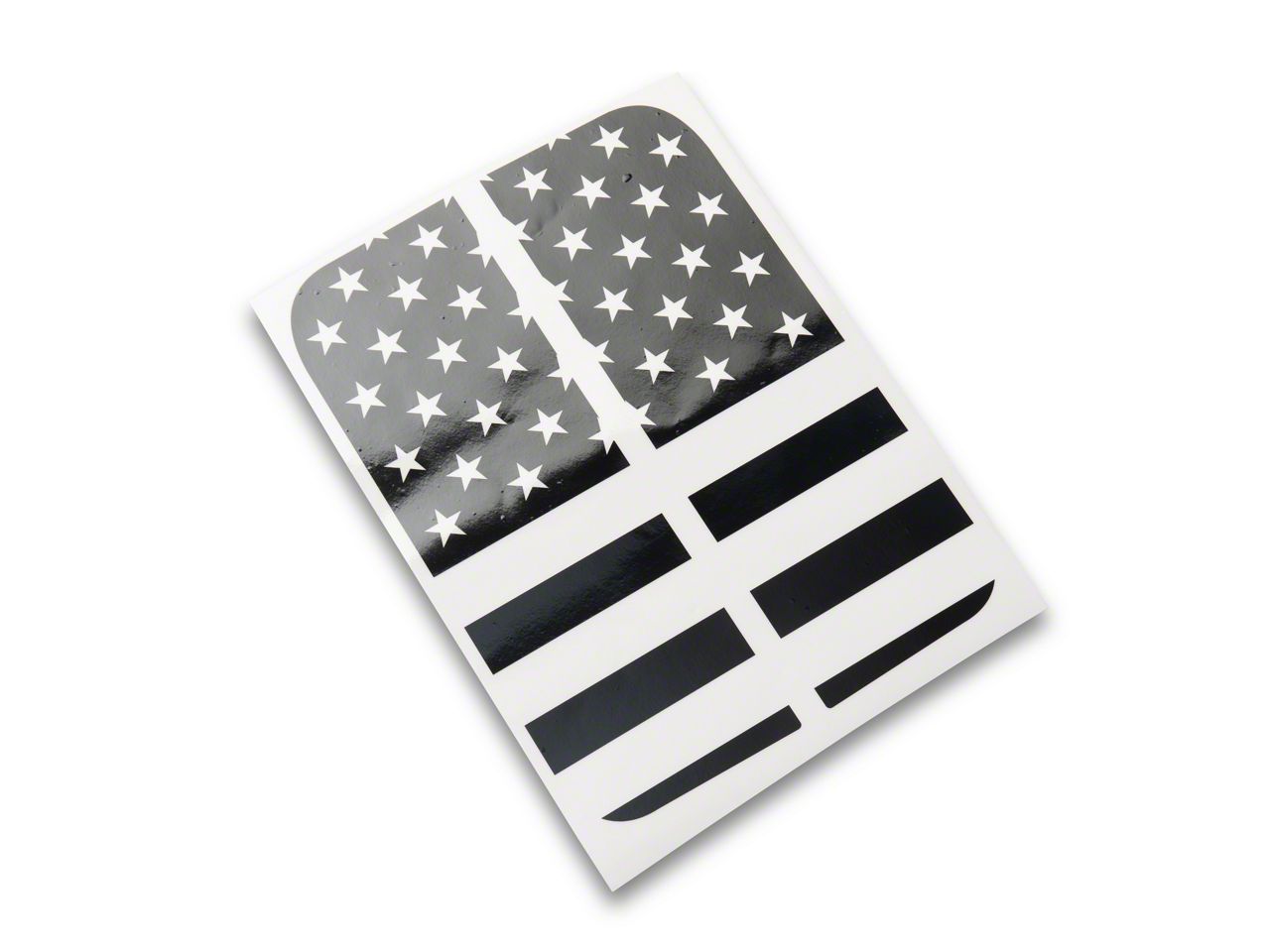 SEC10 Jeep Gladiator Small Rear Window Decal; Gloss Black J180945 (20 ...