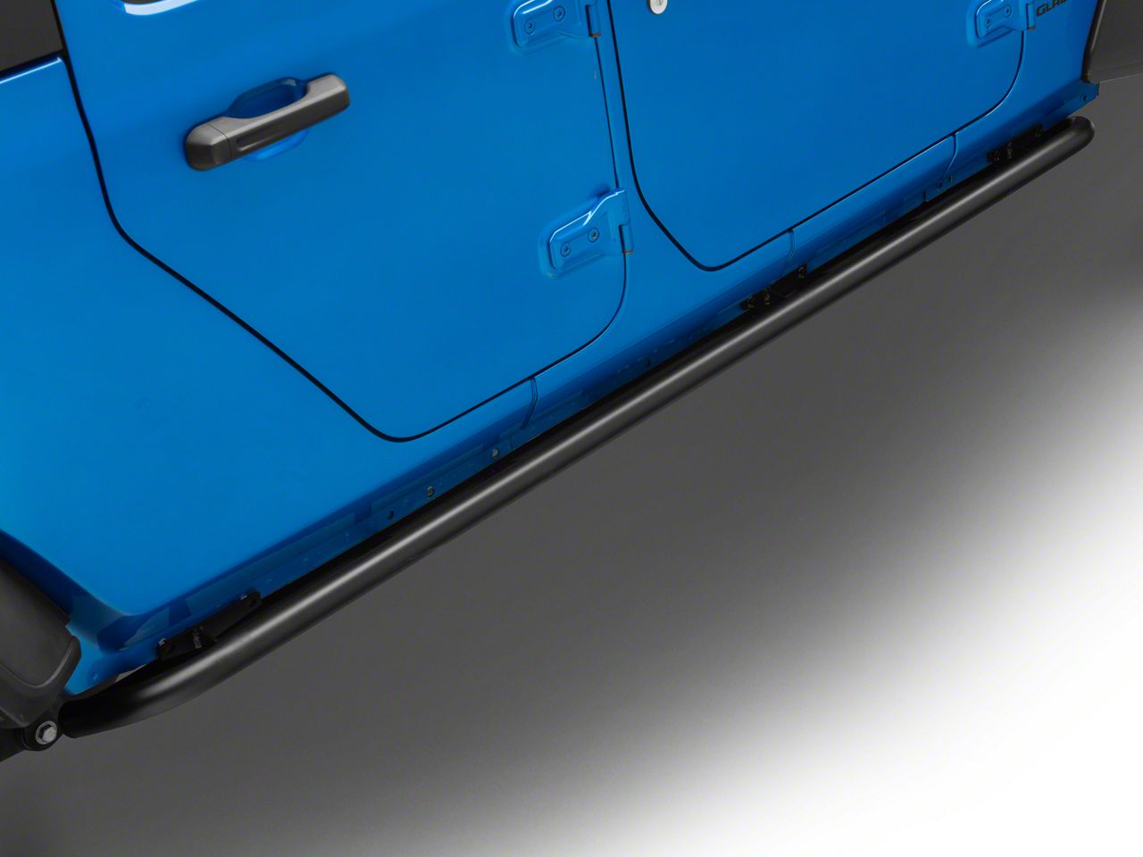 N-Fab Jeep Gladiator Cab Length RKR Side Rails with Detachable Steps ...