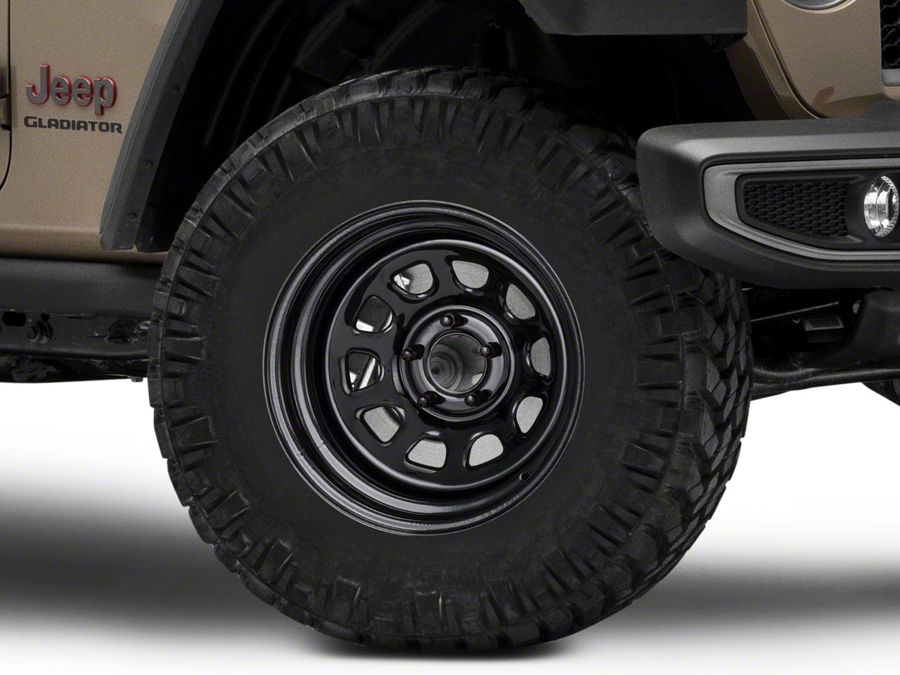 Pro Comp Steel Wheels Jeep Gladiator District Gloss Black Wheel; 17x9 ...
