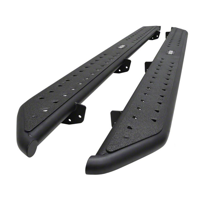 Jeep Gladiator Outlaw Nerf Side Step Bars; Textured Black (20-23 Jeep ...