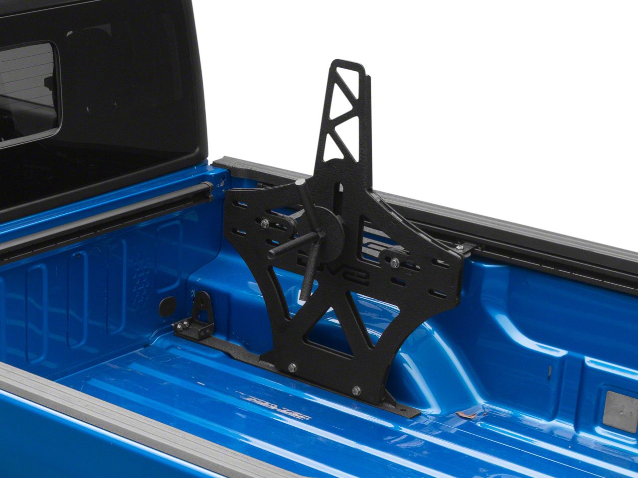 DV8 Offroad Jeep Gladiator Stand Up In-Bed Tire Carrier TCGL-02 (20-23 ...