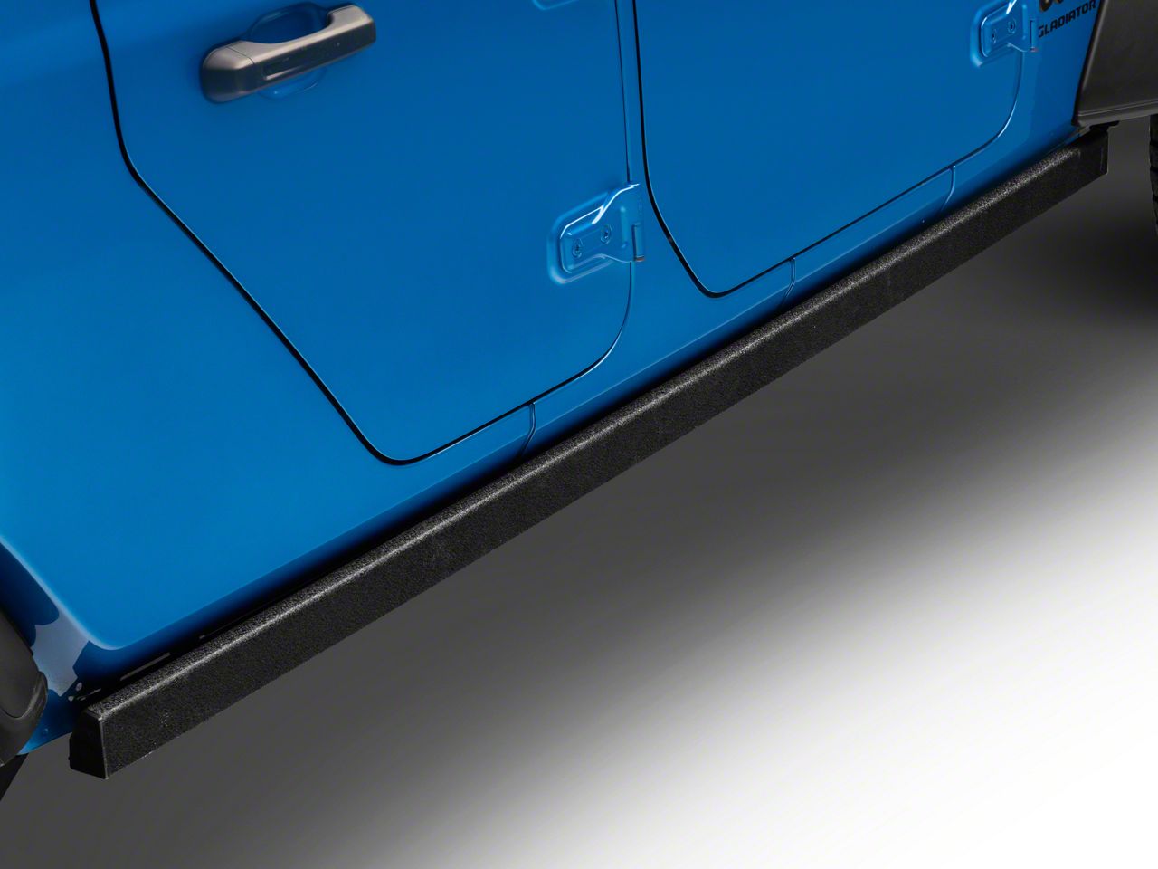 Barricade Jeep Gladiator Rubi Rails; Textured Black JG2563 (20-23 Jeep ...